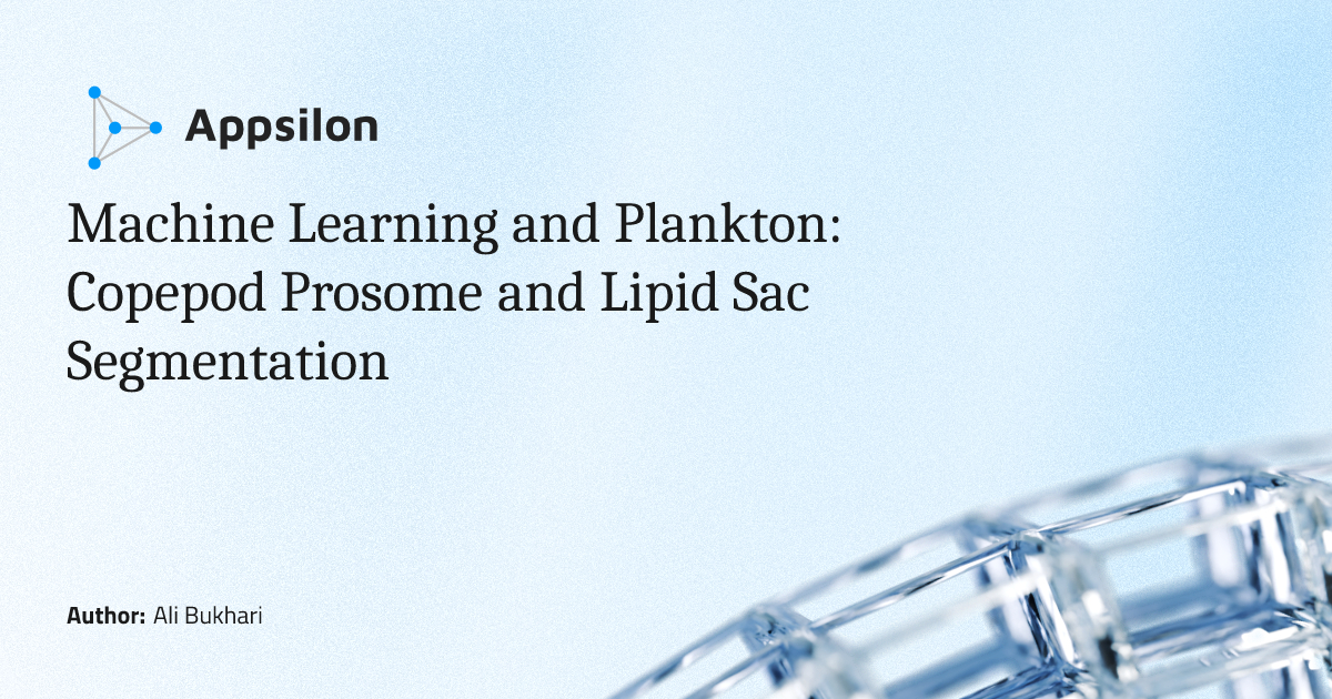 Machine Learning and Plankton: Copepod Prosome and Lipid Sac Segmentation