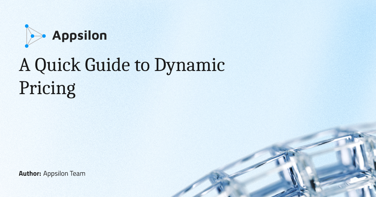 A Quick Guide to Dynamic Pricing