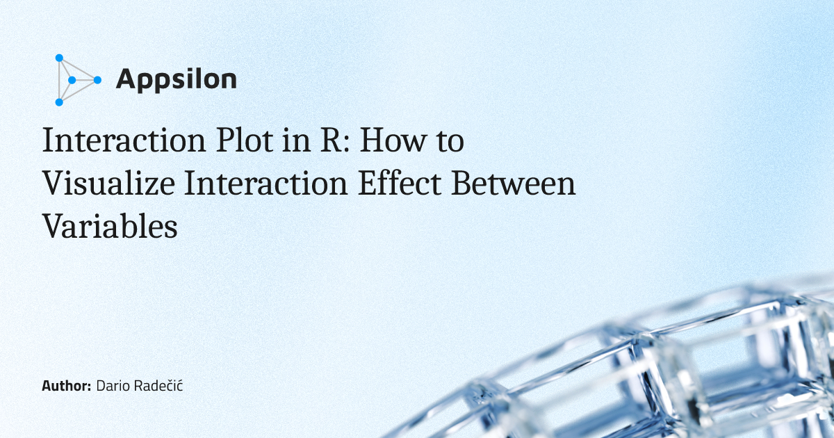 Interaction Plot in R: How to Visualize Interaction Effect Between ...