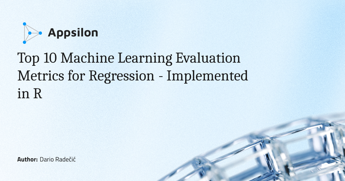 Top 10 Machine Learning Evaluation Metrics for Regression - Implemented ...