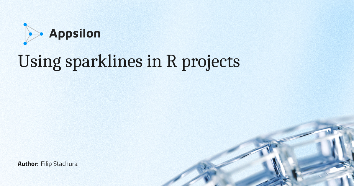 Using sparklines in R projects